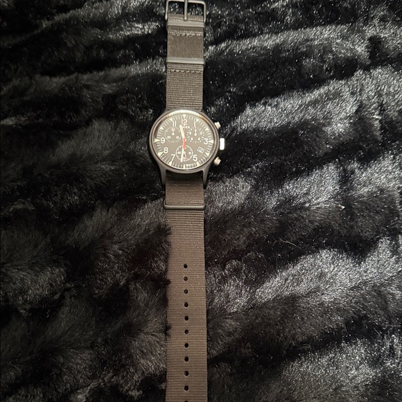 Timex | Accessories | Timex Mk Chronograph Watch With Nylon Strap ...
